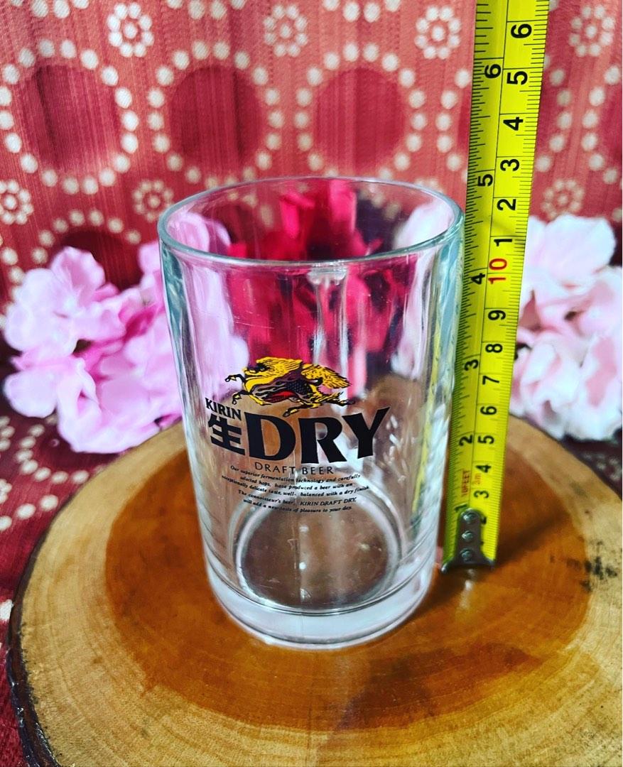 Kirin Draft Beer Mug #SB2J77, Furniture & Home Living, Kitchenware ...