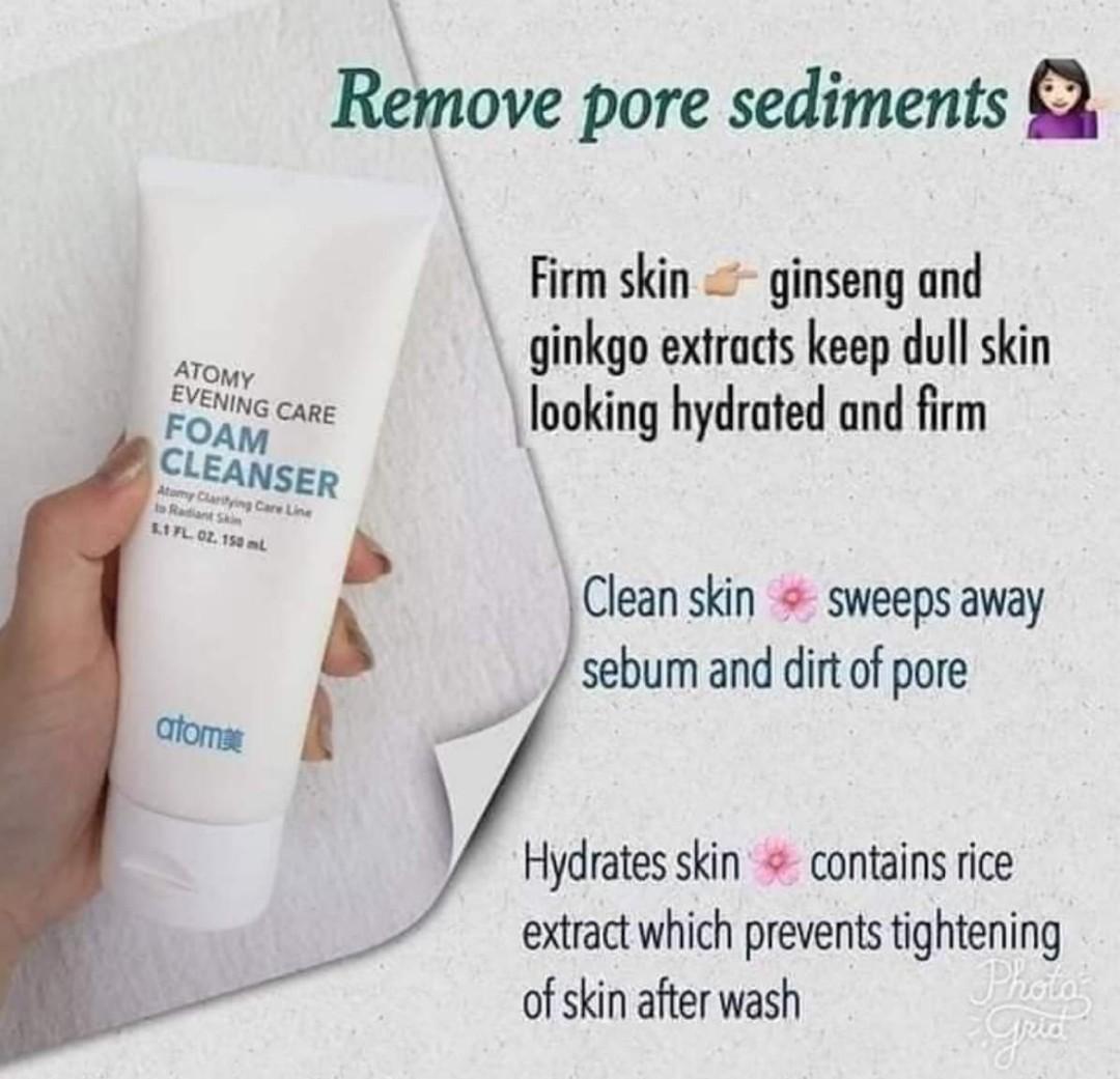 Korea Atomy Foam Cleanser, Beauty & Personal Care, Face, Face Care on ...