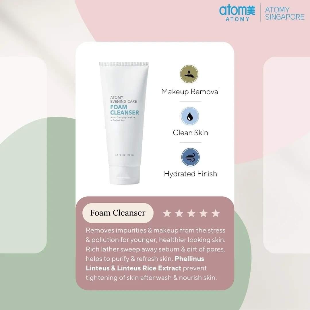 Korea Atomy Foam Cleanser, Beauty & Personal Care, Face, Face Care on ...