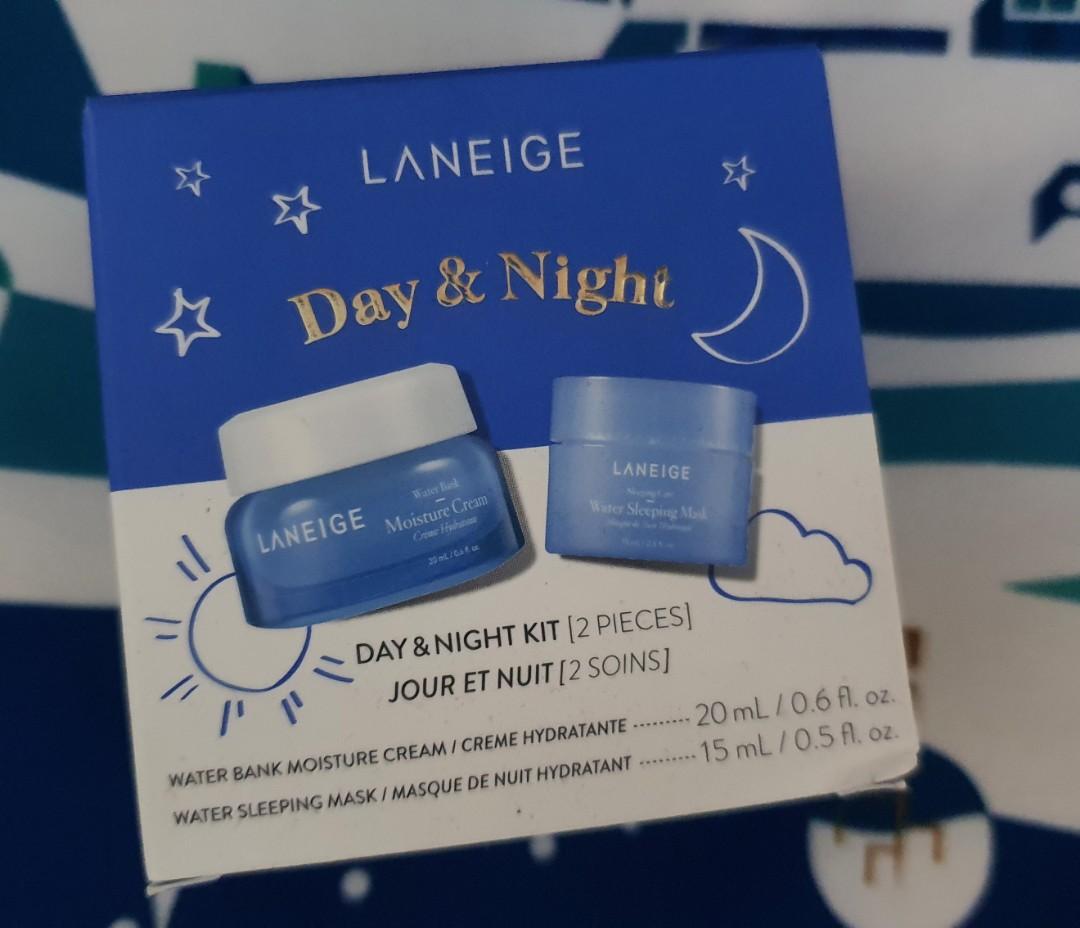 Laneige Day and Night Set, Beauty & Personal Care, Face, Face Care on Carousell