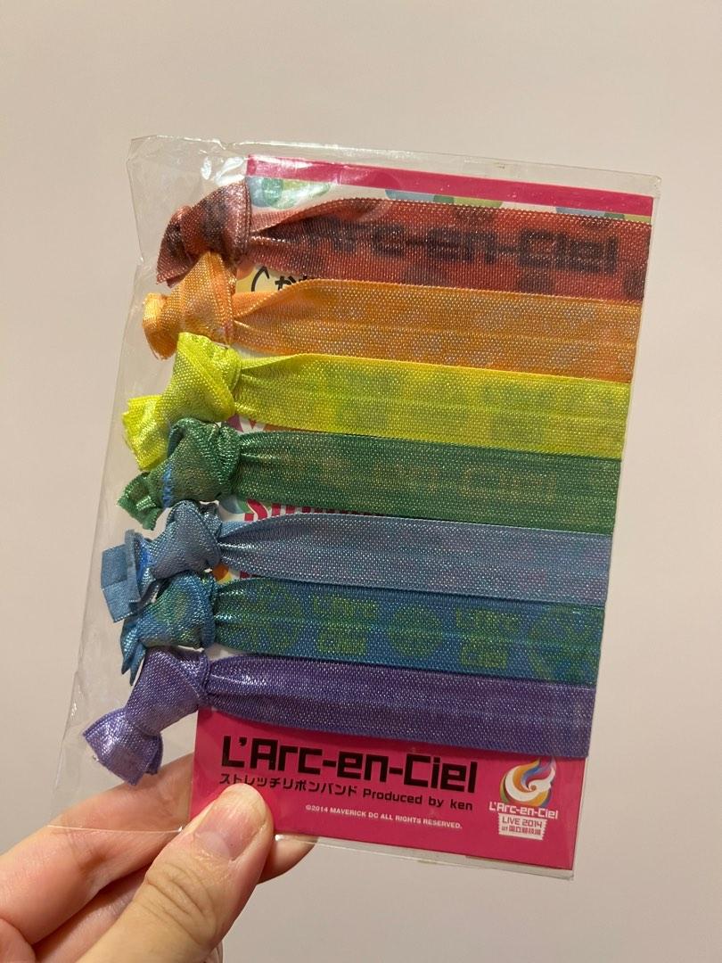 Laruku L’Arc~en~Ciel 25週年 演唱會 紀念品 手帶, 興趣及遊戲, 收藏品及紀念品, 明星周邊 - Carousell