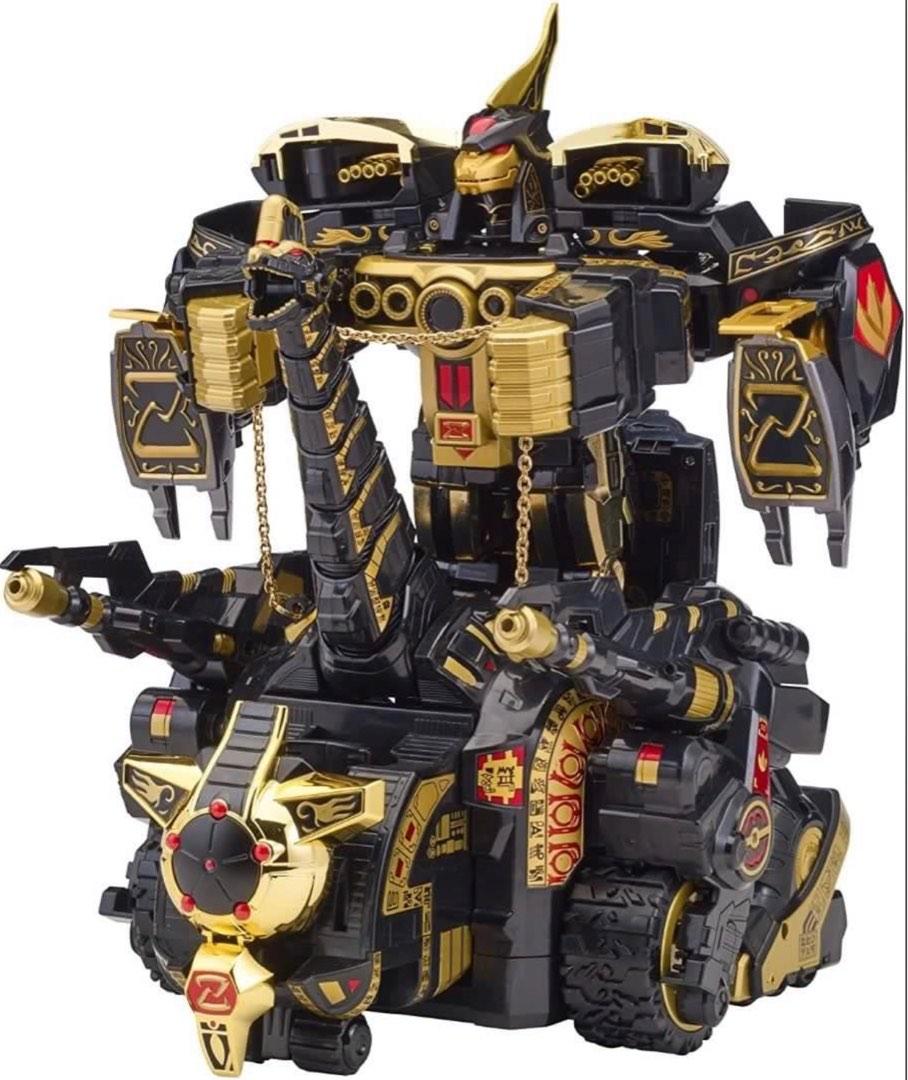 Legacy Power Ranger Ultrazord Set (Black & Gold Edition), Hobbies ...