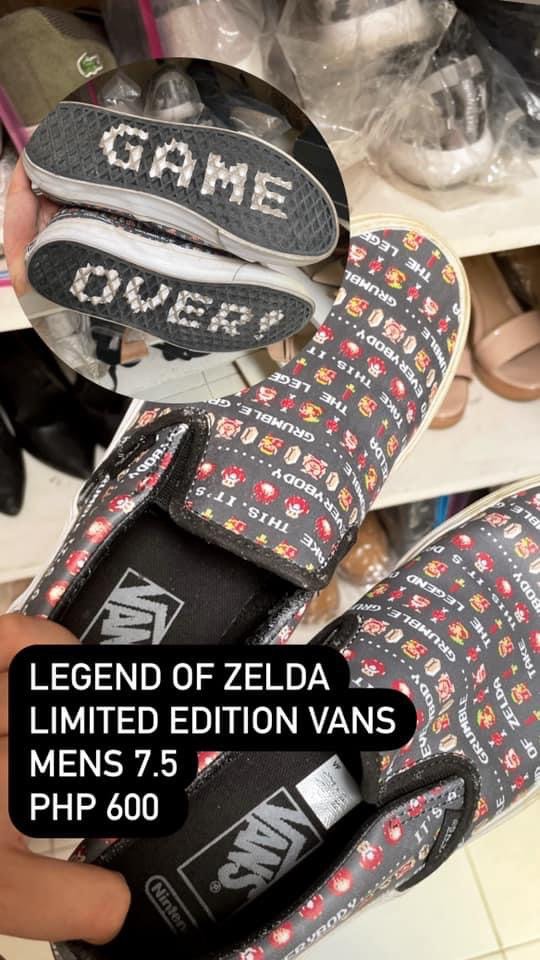 Legend of Zelda Vans, Women's Fashion, Footwear, Sneakers on Carousell