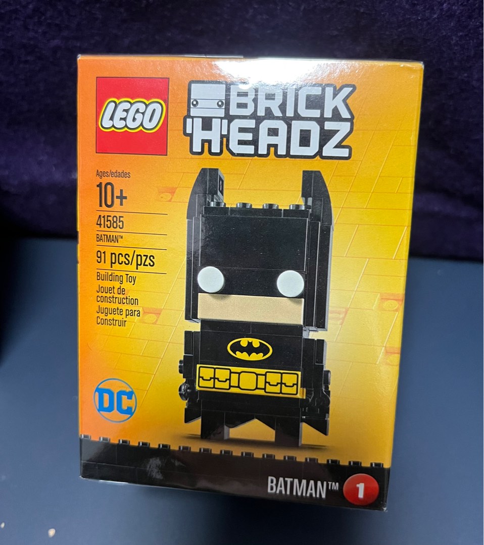 Lego 41585 Batman BrickHeadz, 興趣及遊戲, 玩具 & 遊戲類 - Carousell