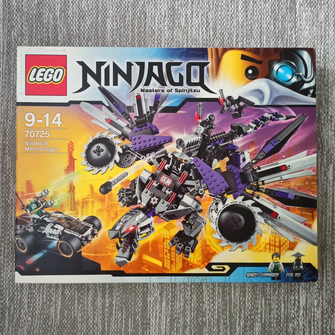 Lego Ninjago - Nindroid MechDragon (70725), Hobbies & Toys, Toys ...