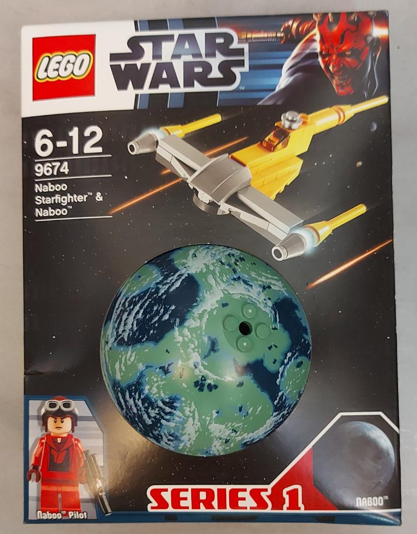 LEGO Star Wars 9674 Naboo Starfighter & Naboo (全新 絕版 未開 MISB 可與 75058 ...