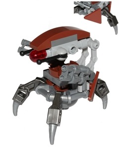 Lego Star Wars Minifigure - Droideka (Destroyer Droid) (SW0642 ...