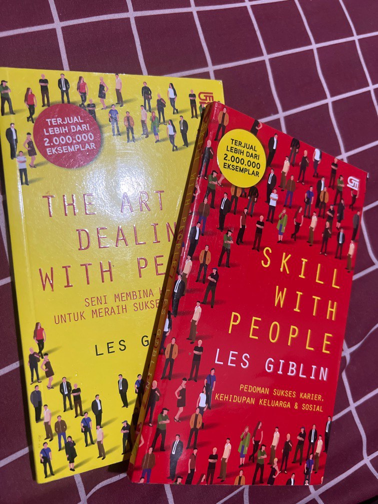 Les Giblin Book set, Buku & Alat Tulis, Buku di Carousell