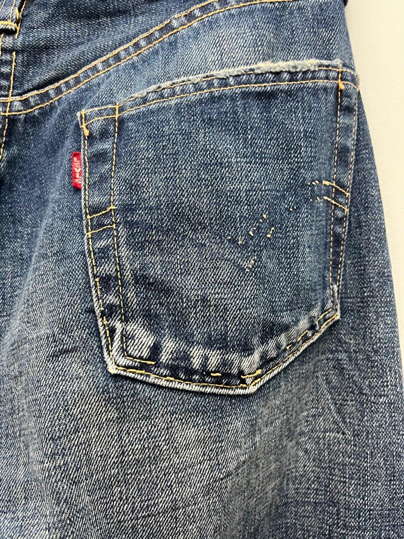 Levis 501 big E selvedge Repro Model 1937 Japan Made, Men's Fashion ...