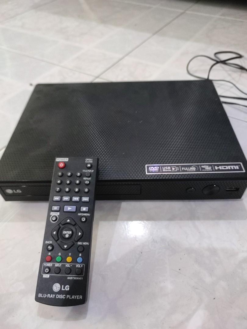 LG Blu ray DVD player, TV & Home Appliances, TV & Entertainment, Blu ...