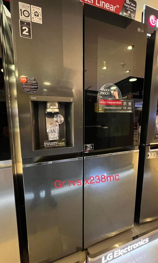 LG SIDE BY SIDE REFRIGERATOR, TV & Home Appliances, Kitchen Appliances ...