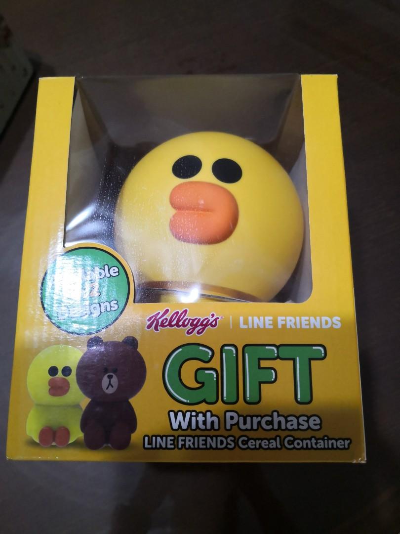 Line friends Sally container, Hobbies & Toys, Memorabilia ...