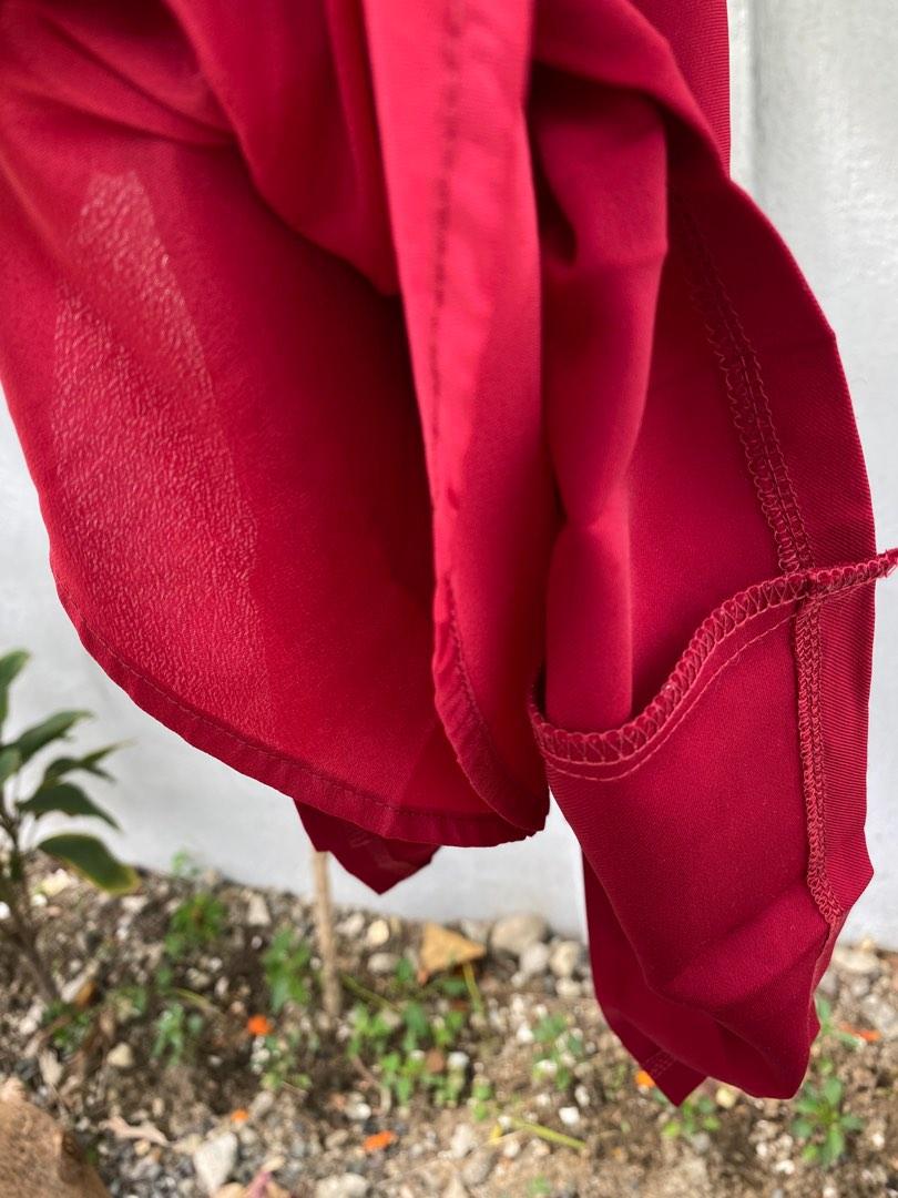 Linjou Korean Red Sailor Skirt, Women's Fashion, Bottoms, Skirts on ...