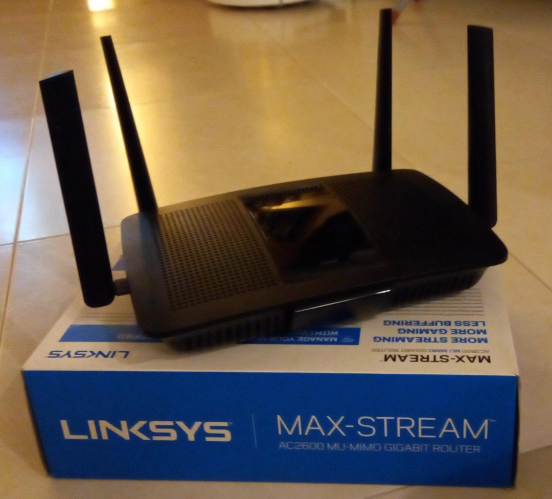 LINKSYS ac2600 mu-mimo gigabit router, Computers & Tech, Parts ...