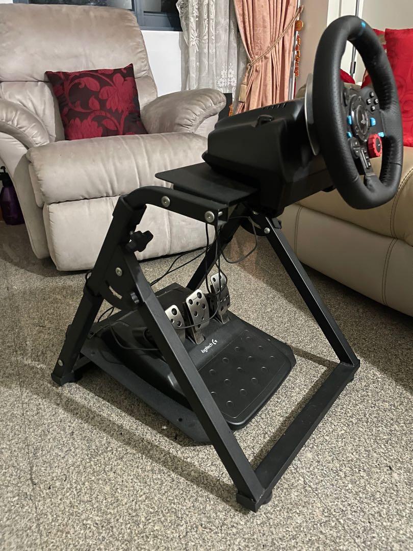 Logitech G29 with folding stand, Video Gaming, Gaming Accessories ...