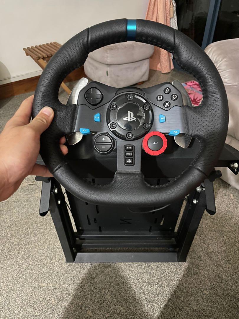 Logitech G29 with folding stand, Video Gaming, Gaming Accessories ...