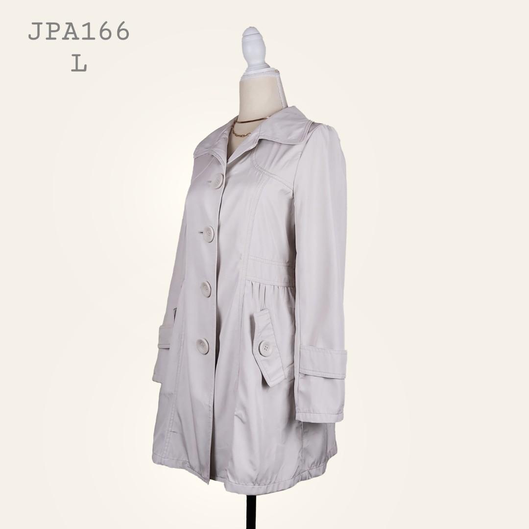 LT. BEIGE FOUR BUTTON COAT, Women's Fashion, Coats, Jackets and ...