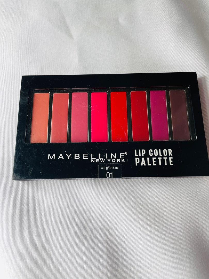 Maybelline Lip color palette from US, Beauty & Personal Care, Face ...