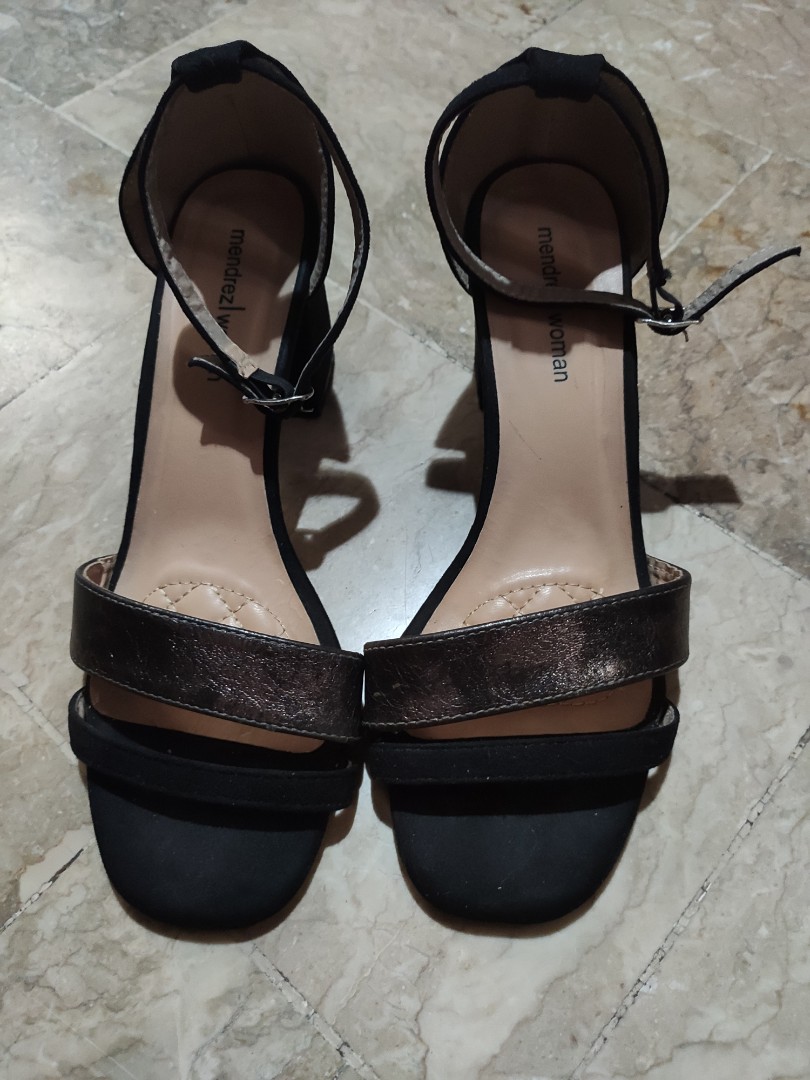 MENDREZ WOMAN SANDAL HEELS, Women's Fashion, Footwear, Heels on Carousell