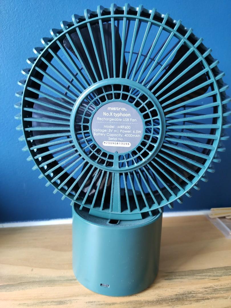 Mistral portable adjustable fan, Furniture & Home Living, Lighting ...