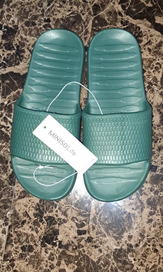 Miniso Bathroom Slippers Unisex, Men's Fashion, Footwear, Slippers ...