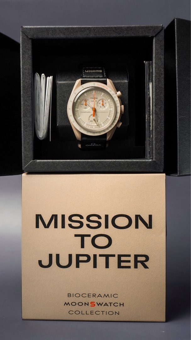Mission to Jupiter Moonswatch, Luxury, Watches on Carousell
