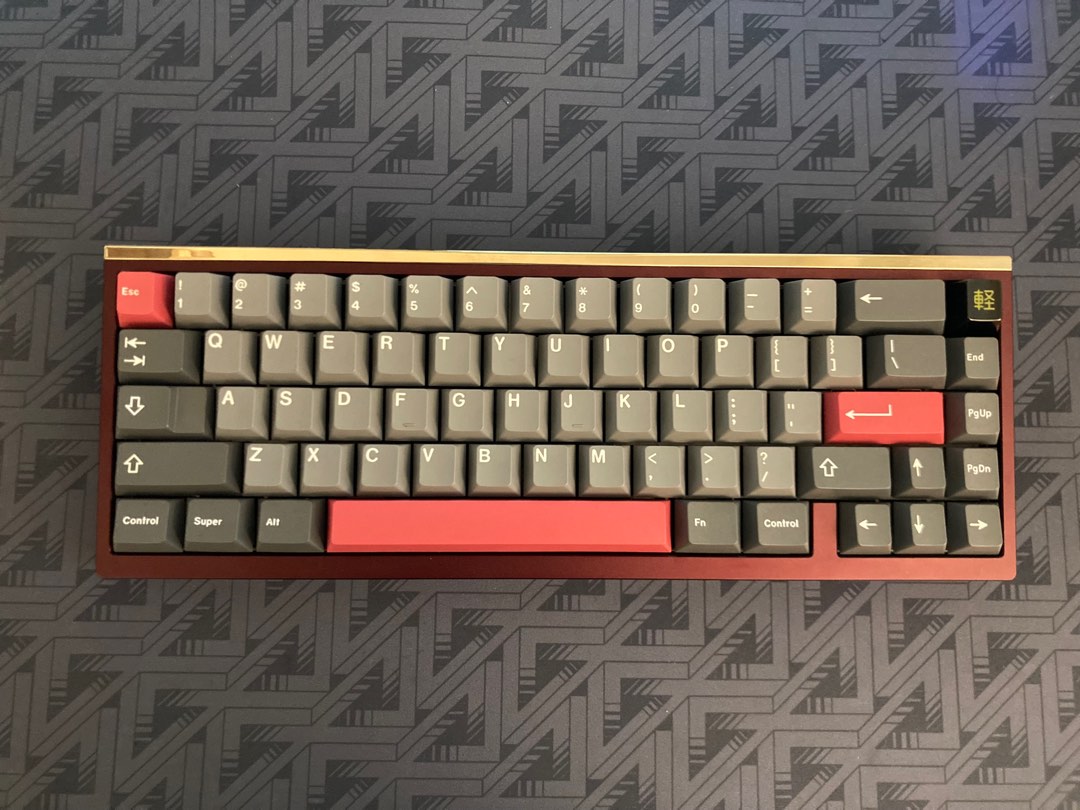 Mode65 Brass Bottom Custom Mechanical Keyboard, Computers & Tech, Parts ...