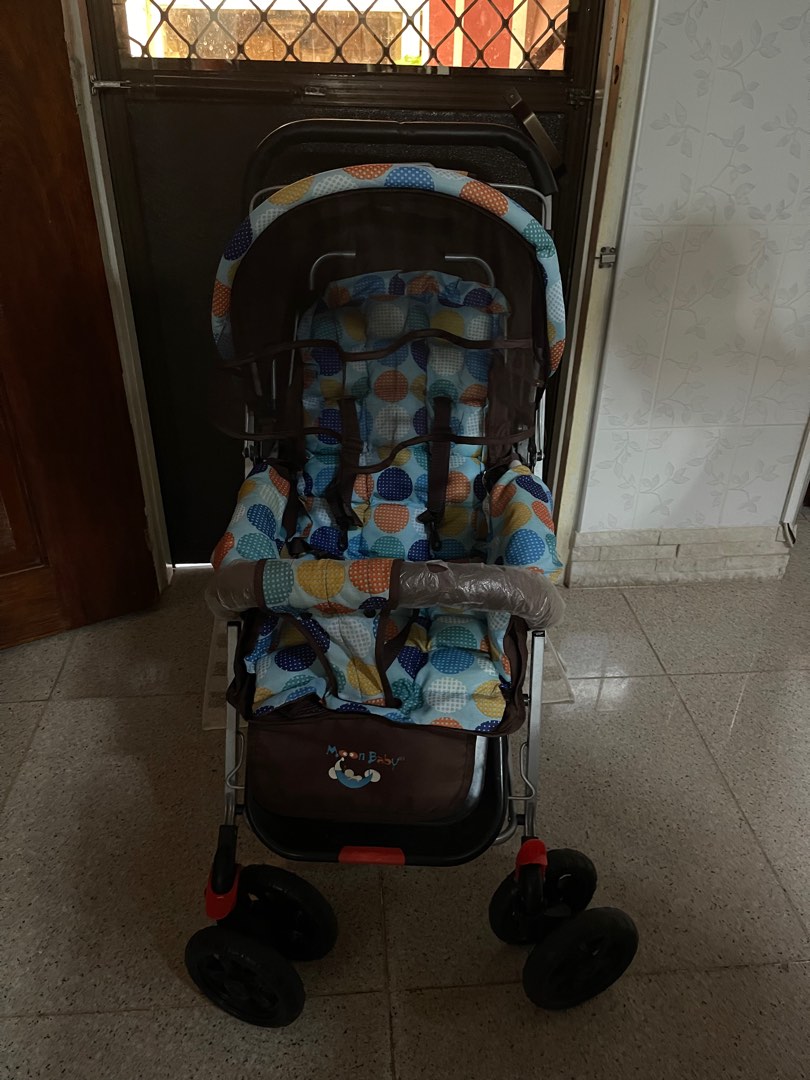 Moon baby stroller, Babies & Kids, Going Out, Strollers on Carousell