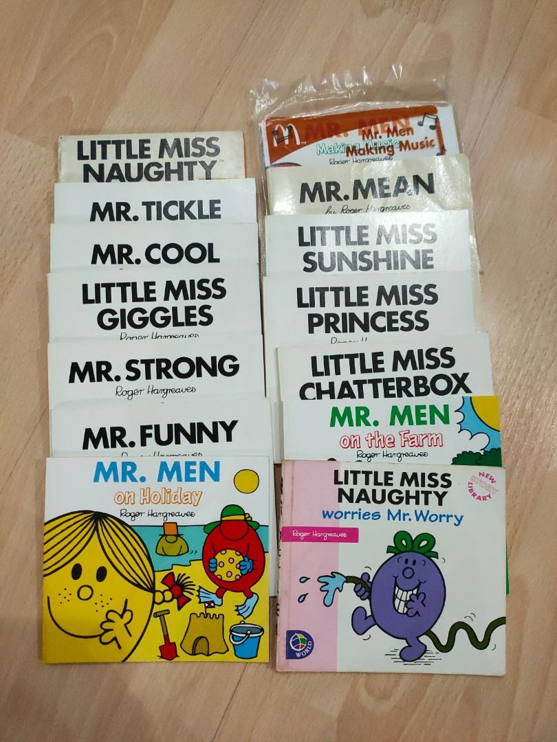 Mr.men & Little miss story book for kids, Hobbies & Toys, Books ...
