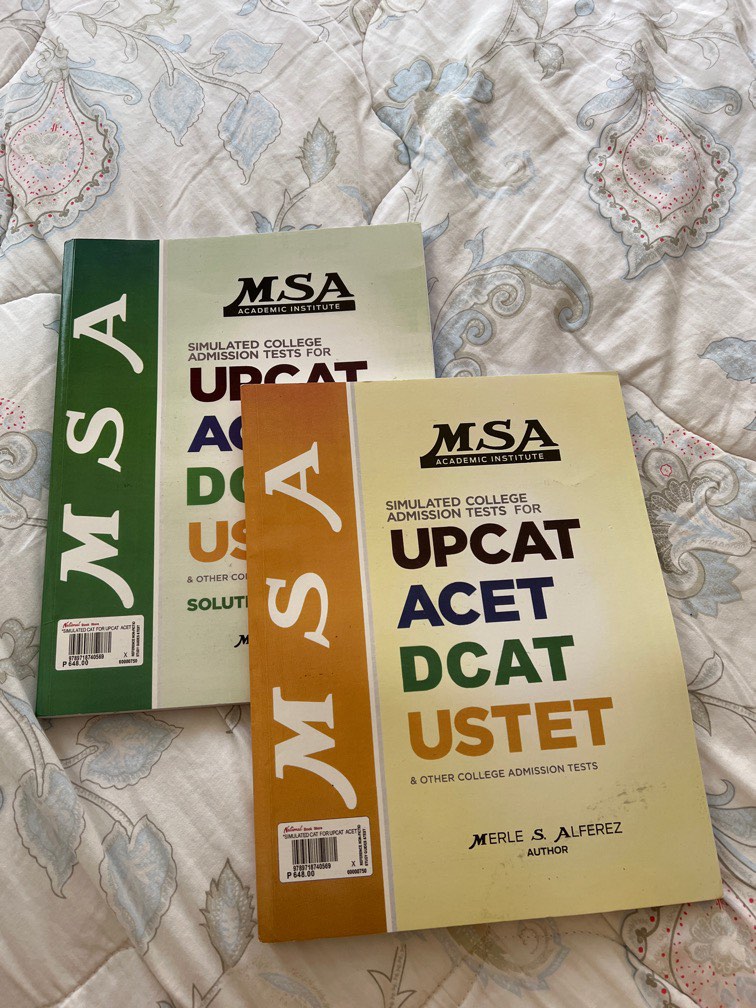 MSA Reviewer with Solutions Manual (2 Books), Hobbies & Toys, Books ...