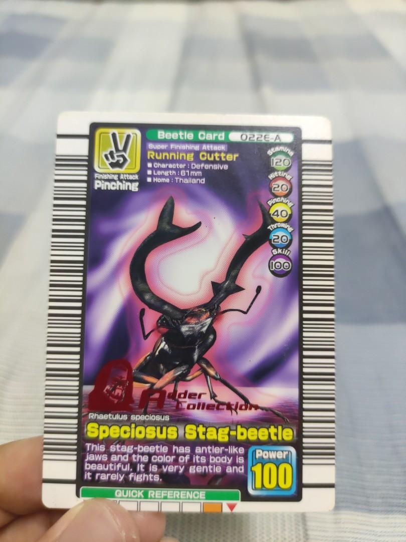 Mushiking Card ( Speciousus Stag Beetle ), Hobbies & Toys, Toys & Games on Carousell
