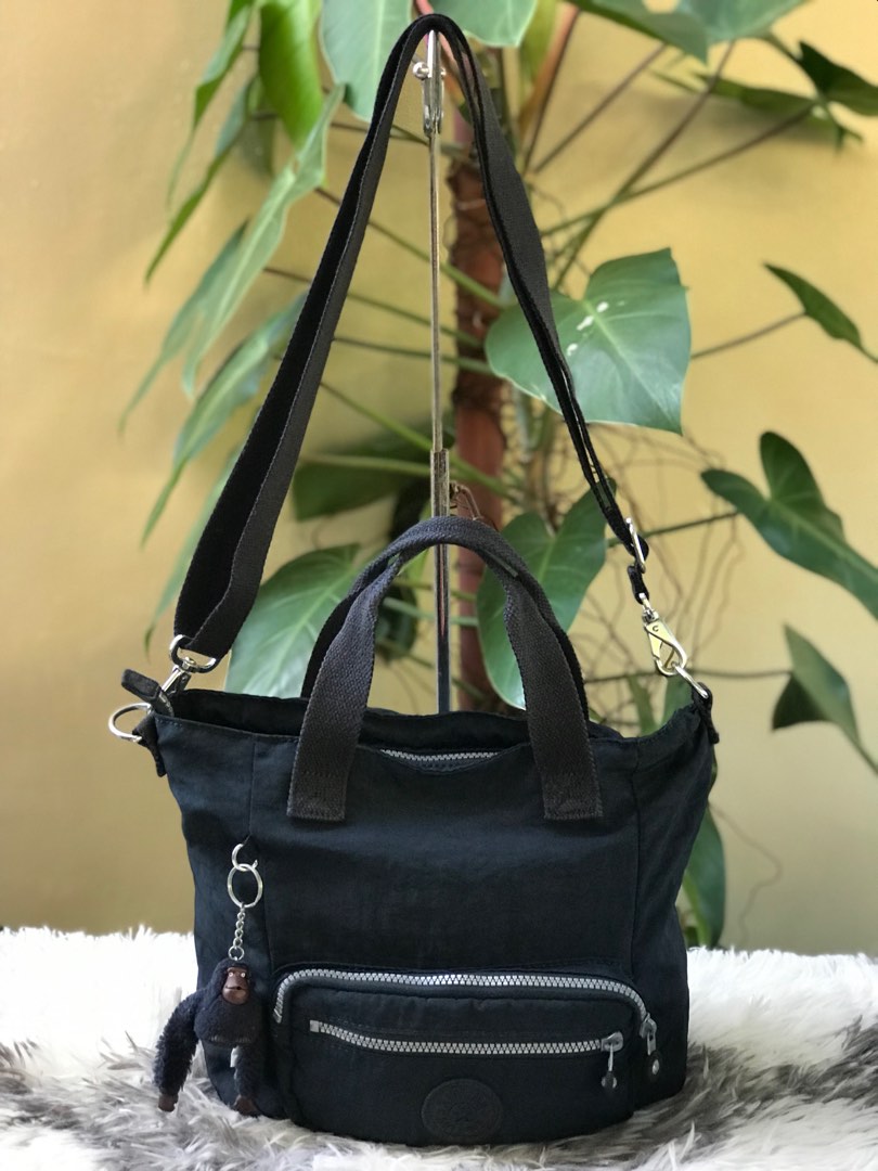 Navy Blue KIPLING two way, Women's Fashion, Bags & Wallets, Cross-body ...