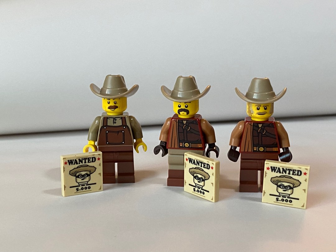[new & rare] Lego Cowboy minifig, Hobbies & Toys, Toys & Games on Carousell