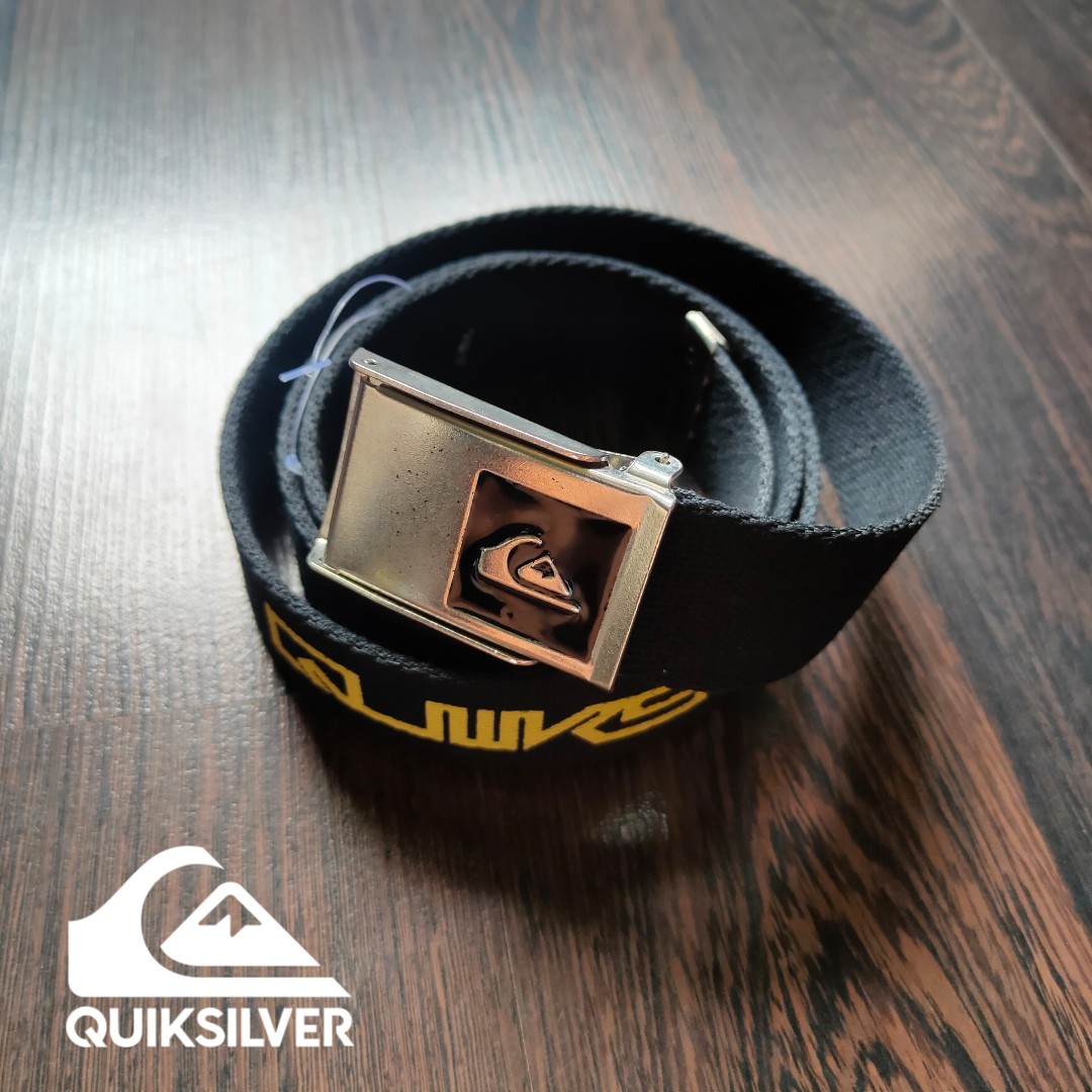 NEW! QUIKSILVER BELT | Style : Webbing, Men's Fashion, Watches ...