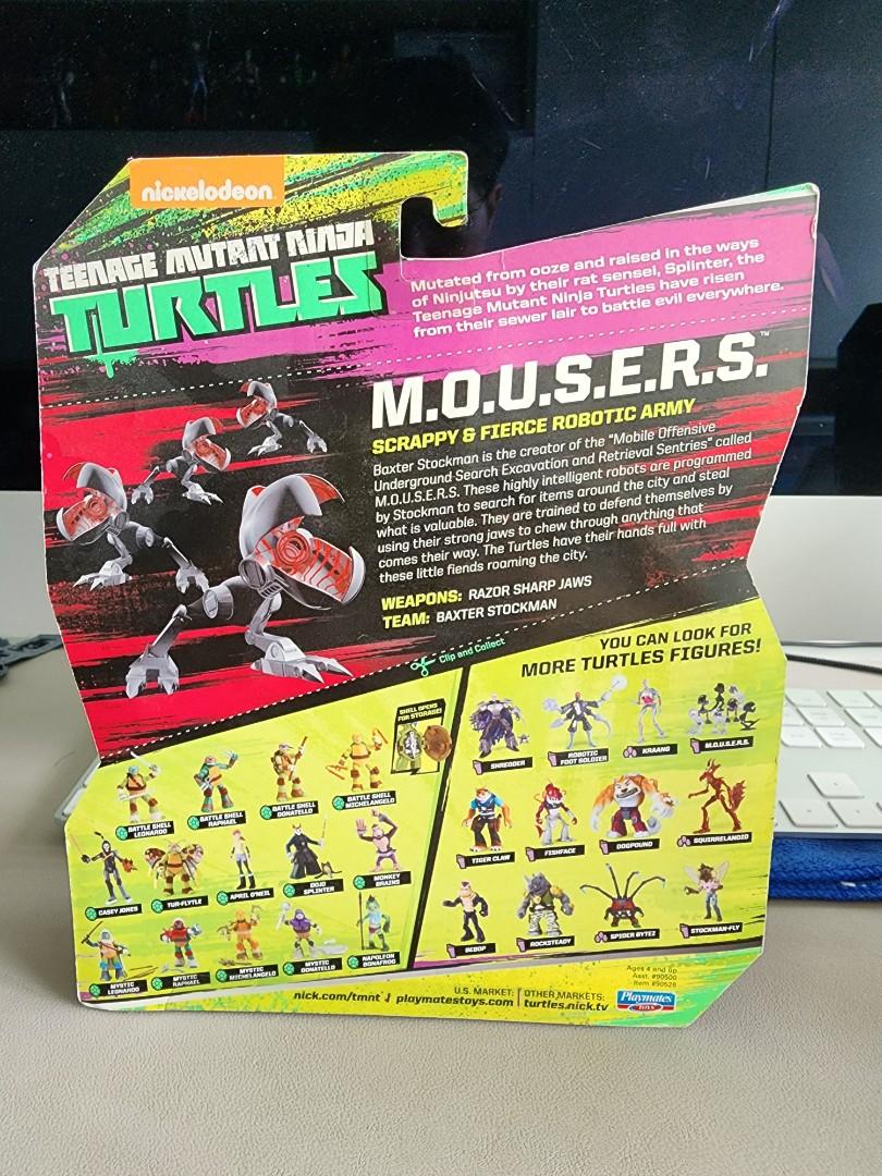 Nickelodeon TMNT Mousers. Not Neca Not Marvel Legends, Hobbies & Toys ...