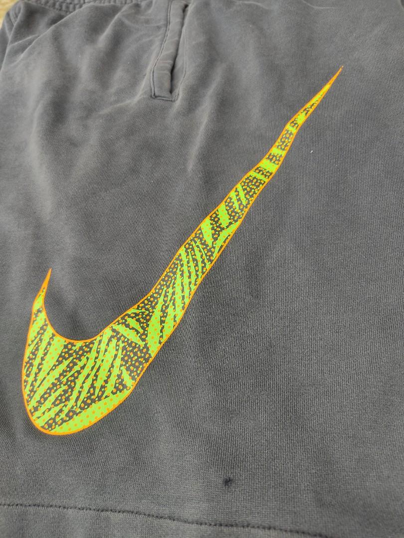 Nike colored swoosh, Men's Fashion, Bottoms, Shorts on Carousell