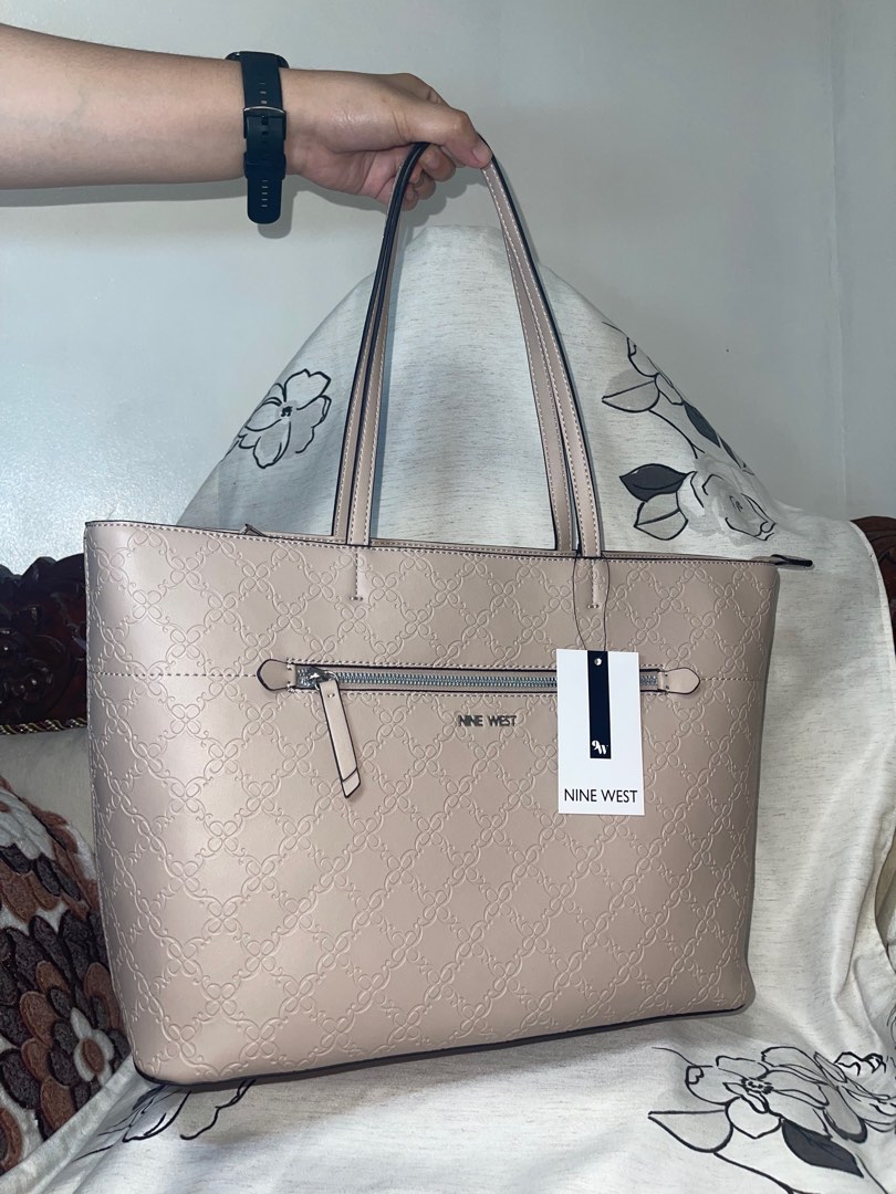 NINE WEST SOFT MARBLE TOTE BAG, Women's Fashion, Bags & Wallets, Tote ...