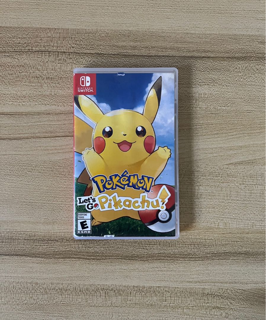 Nintendo Switch Lets Go Pikachu, Video Gaming, Video Games, Nintendo on ...