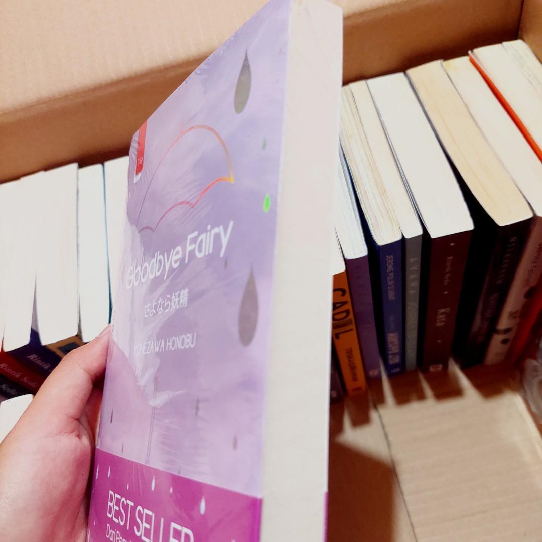 Novel Goodbye Fairy - Yonezawa Honobu Penerbit Haru, Buku & Alat Tulis ...