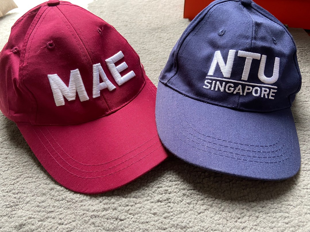 NTU AND MAE caps, Men's Fashion, Watches & Accessories, Caps & Hats on ...