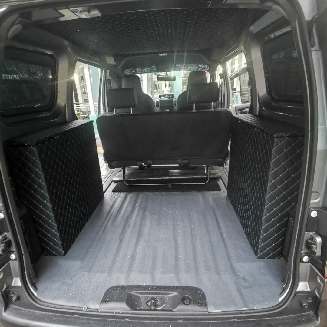 nv200 storage wheel arch box x2, Car Accessories, Accessories on Carousell