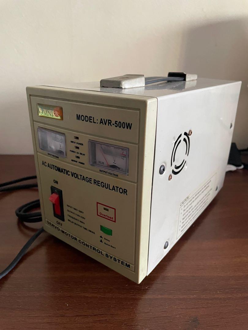 OMNI Automatic Voltage Regulator (AVR) - 500W on Carousell