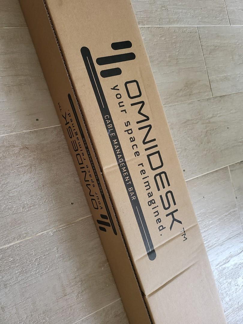 Omnidesk cable management bar, Computers & Tech, Parts & Accessories, Cables & Adaptors on Carousell