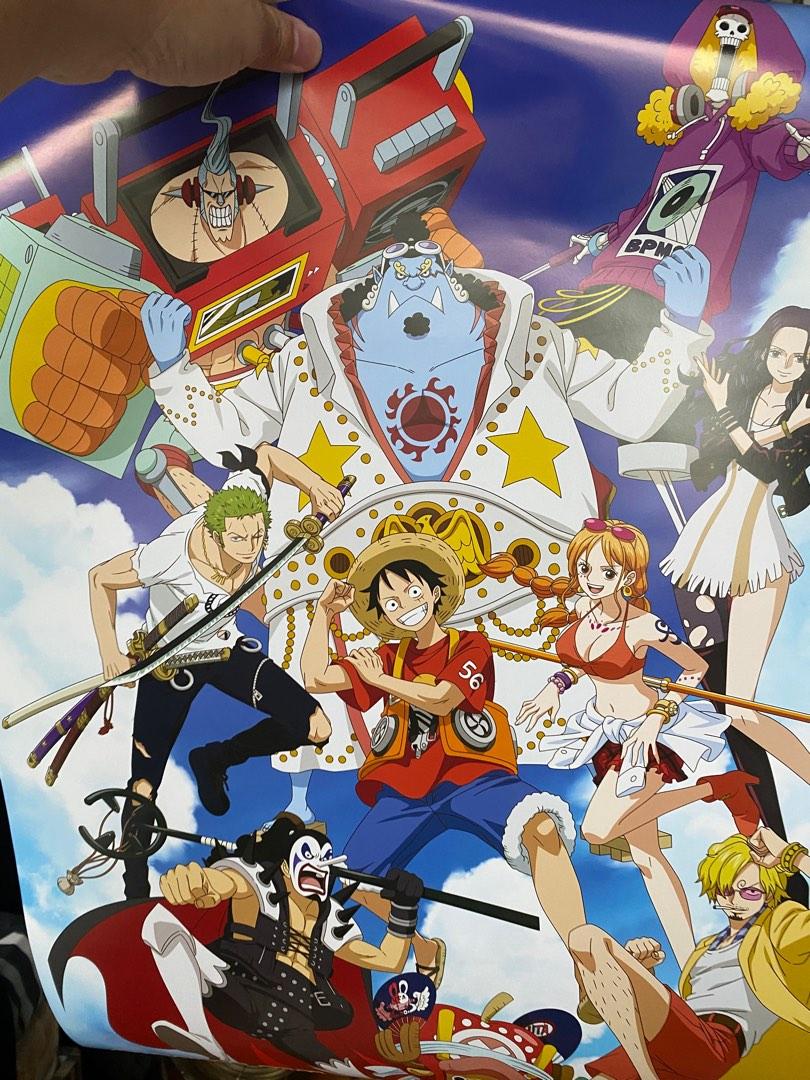 One Piece Red Poster, Hobbies & Toys, Memorabilia & Collectibles, Fan ...