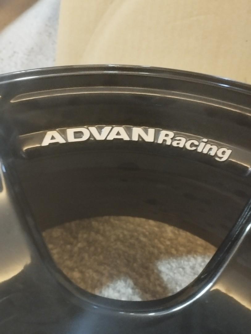 Original Advan racing 17" rims, Car Accessories, Tyres & Rims on Carousell