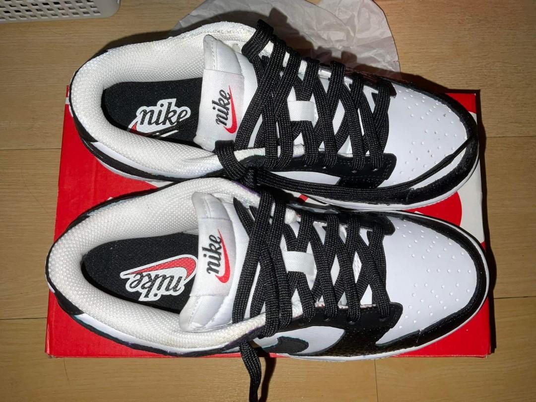 Original customized Nike dunk low Panda, Men's Fashion, Footwear ...