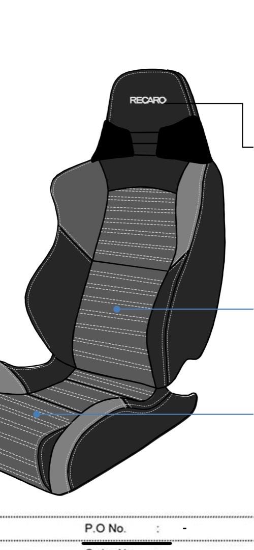 Original Recaro SR11 EVO X, Car Accessories, Accessories on Carousell