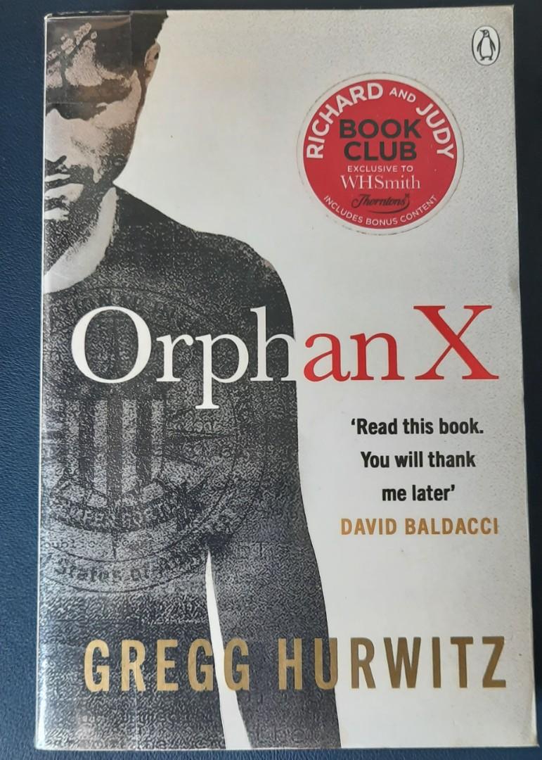 Orphan X by Gregg Hurwitz, Hobbies & Toys, Books & Magazines, Fiction ...
