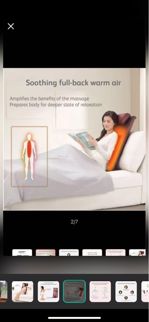 Osim back massager chair / Osim foot massager, Health & Nutrition ...