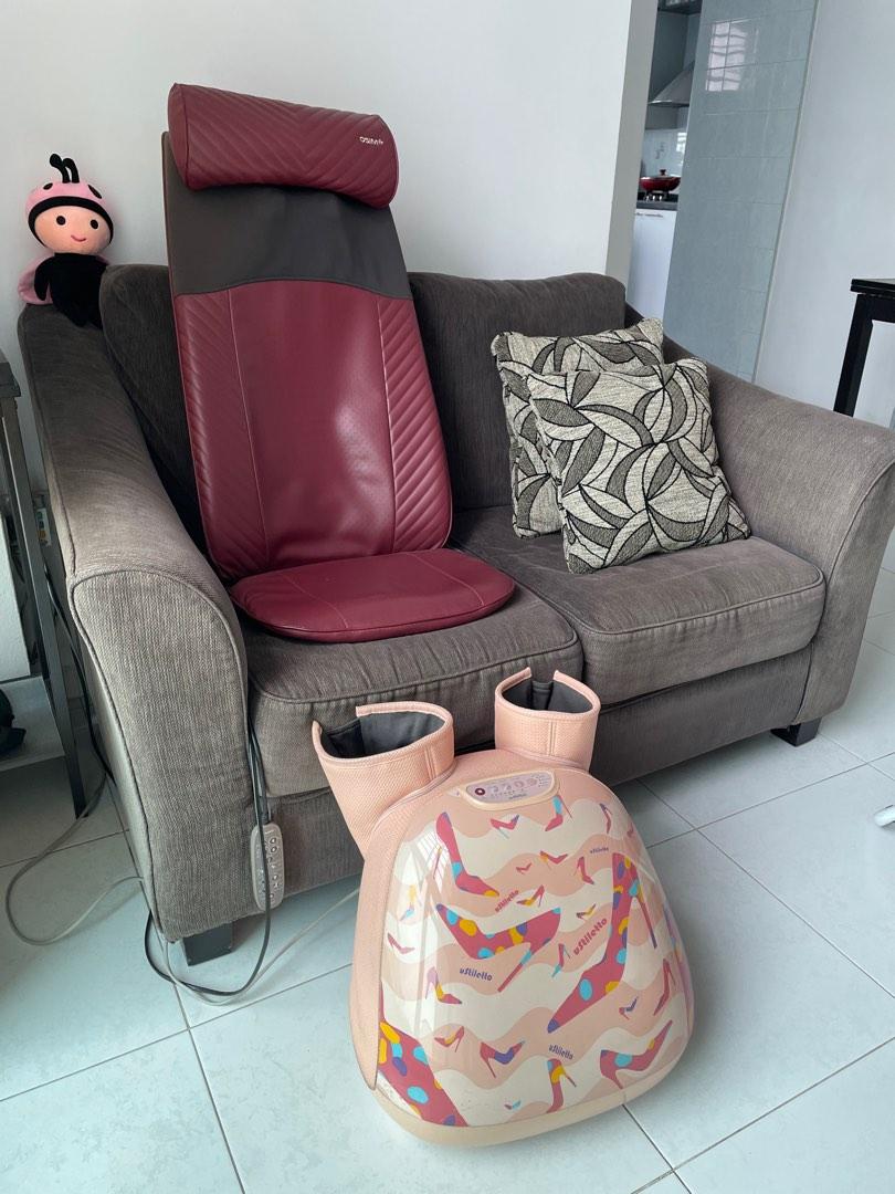 Osim back massager chair / Osim foot massager, Health & Nutrition ...